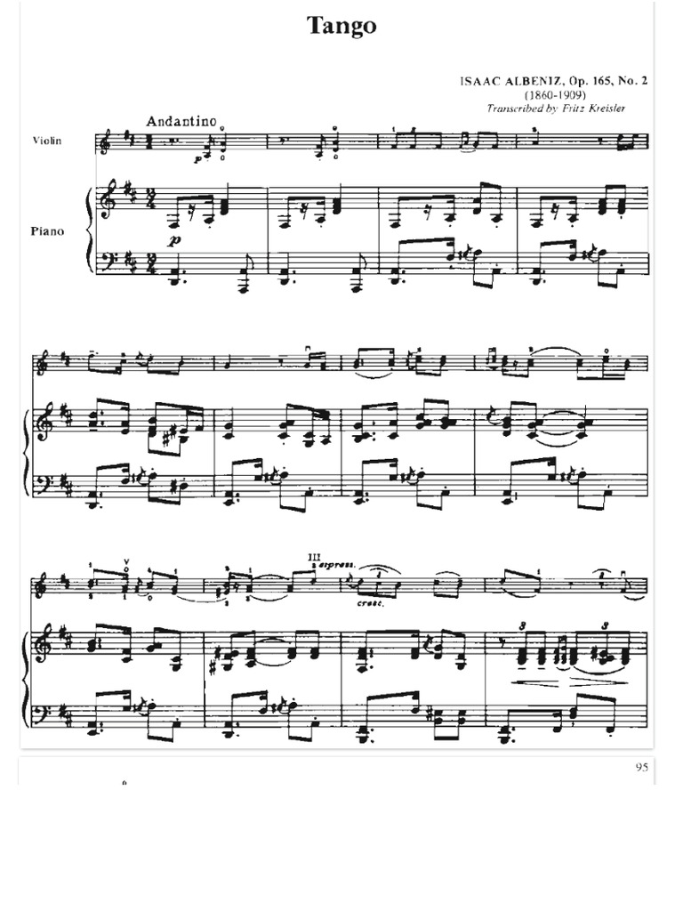 Tango Violin | PDF
