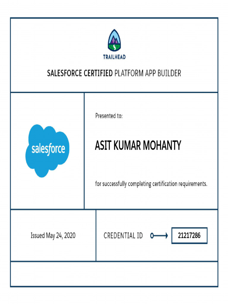 Salesforce Platform App Builder | PDF