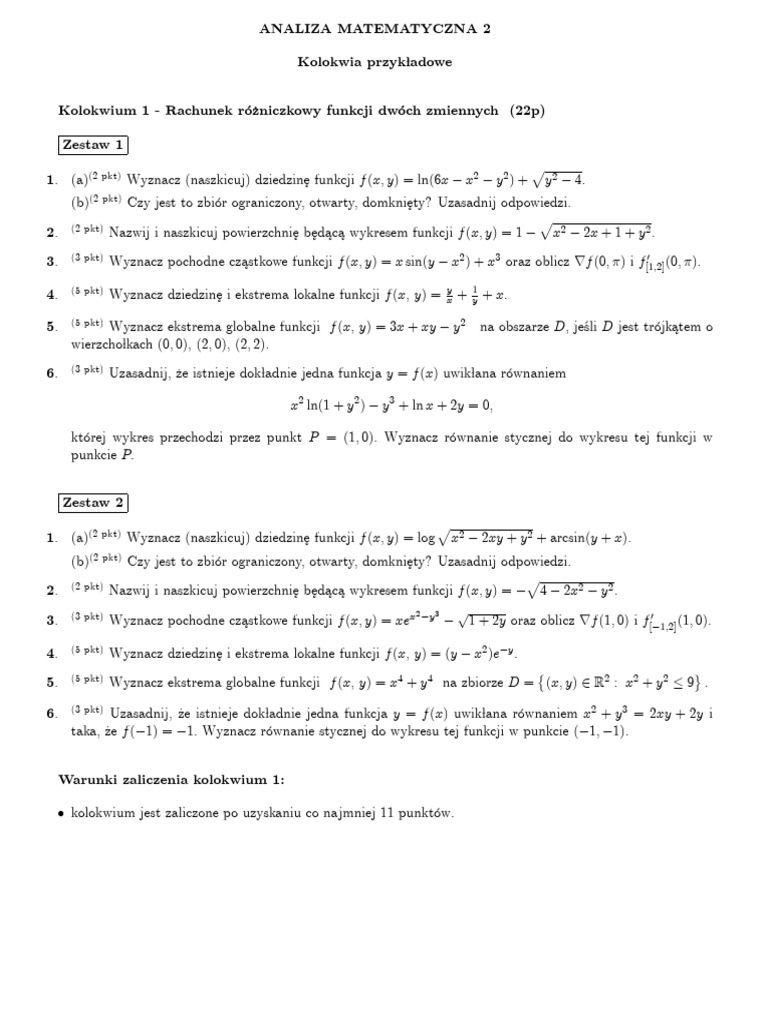 AM2 K1 Przyklad | PDF