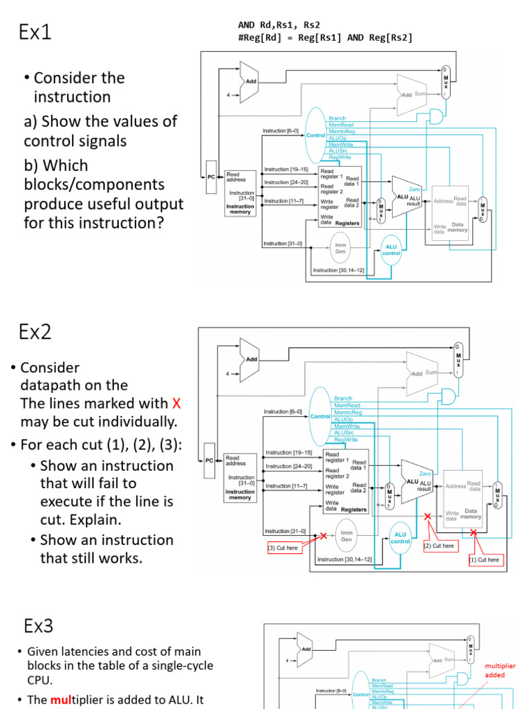 IT3030E CA Chap5 CPU Exercises | PDF | Central Processing Unit ...
