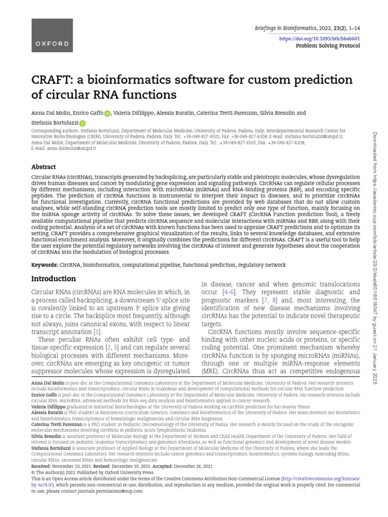 bioinformatics software | PDF | Bioinformatics | Gene Expression