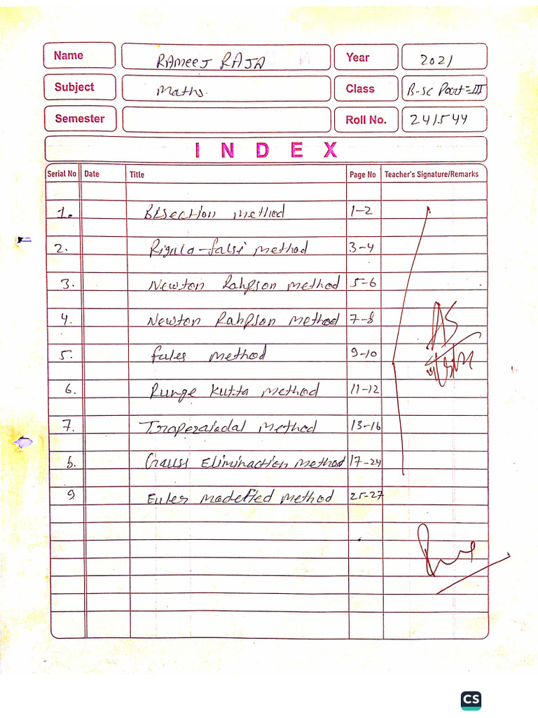 Maths Practical | PDF