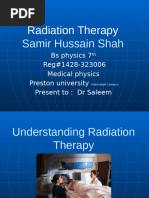 Radiotherapy Overview with Diagrams | PDF | Radiation Therapy | Medicine