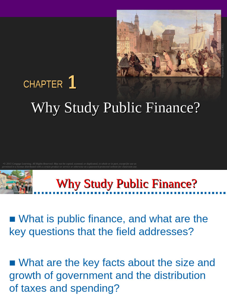 1.chapter 01 - Why Study Public Finance | PDF | Government Budget ...