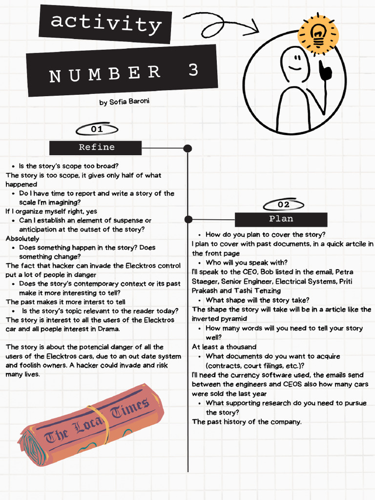 NYU Journalism Course Activity Four | PDF