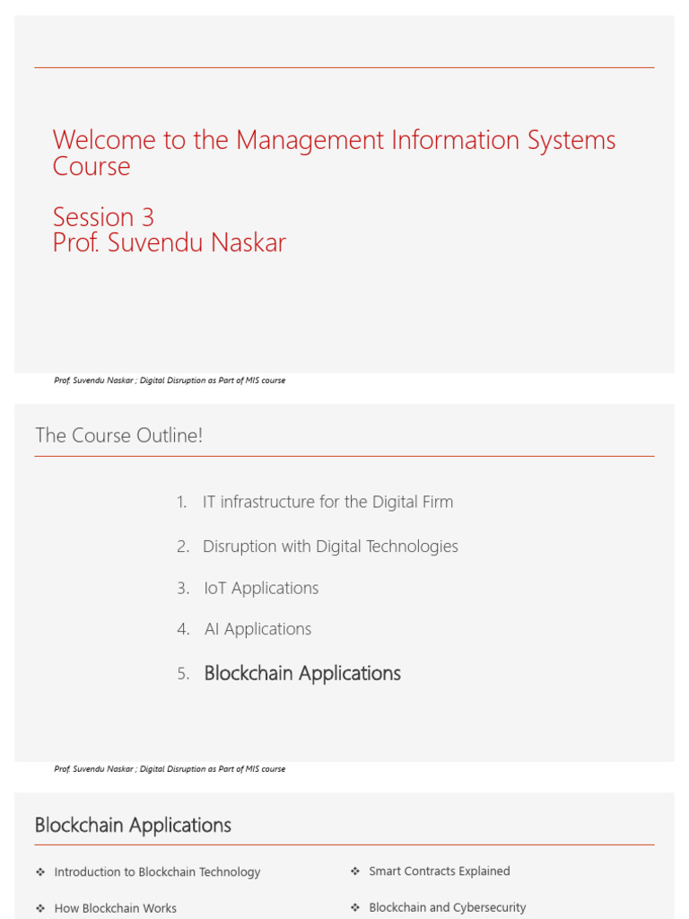 Session3 Block-ChainApplications | PDF