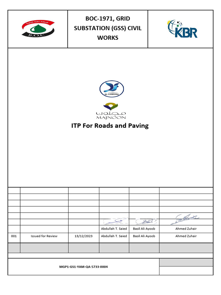MGP1 GS1 Yam Qa 5733 0004 - 002 | PDF | Road | Specification (Technical ...