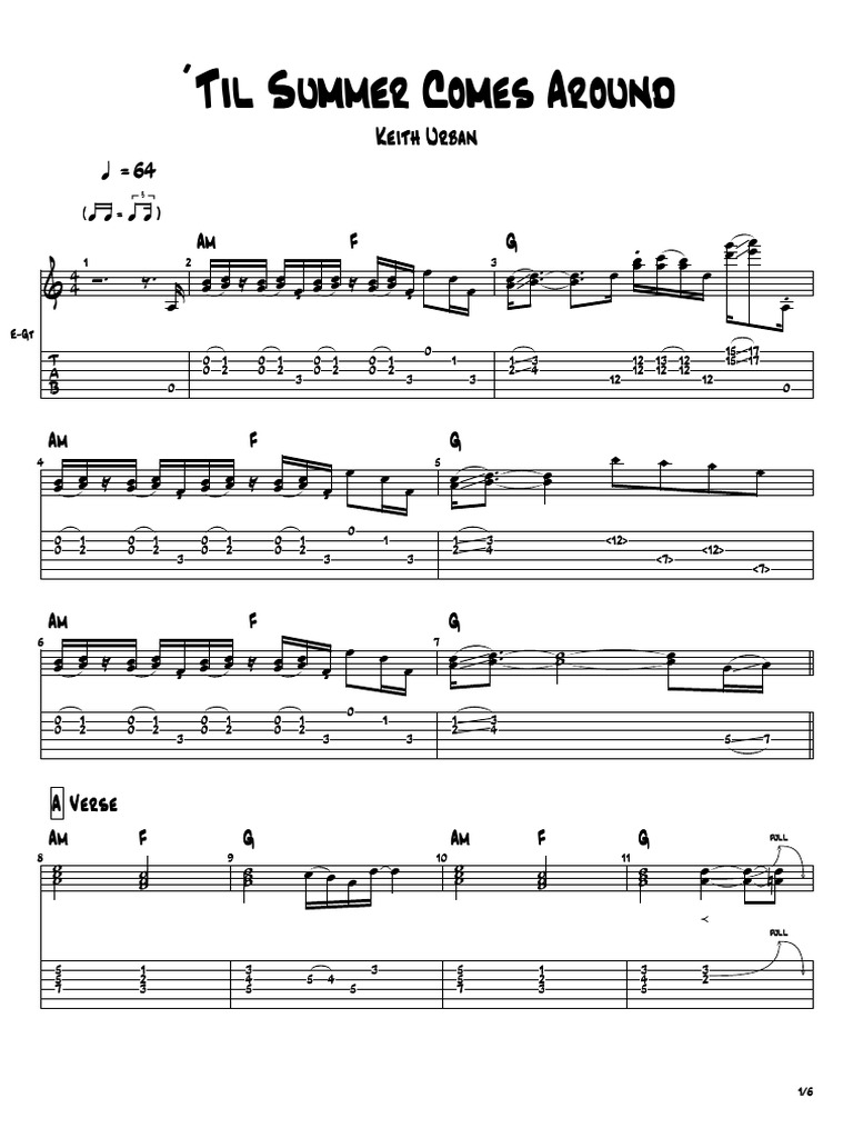 Til Summer Comes Around | PDF | Songs
