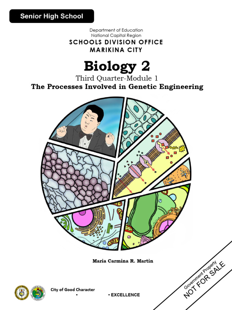 SHS - GENERAL BIOLOGY 2 - Q3 - M1 - The Processes Involved in Genetic Engineering | PDF ...