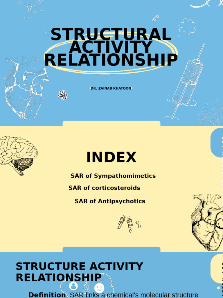 Structural Activity Relationship | PDF | Corticosteroid | Glucocorticoid