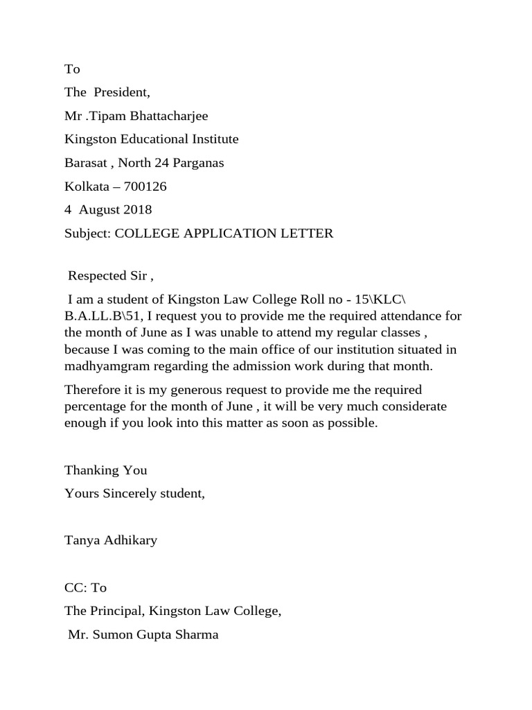 Final Letter | PDF