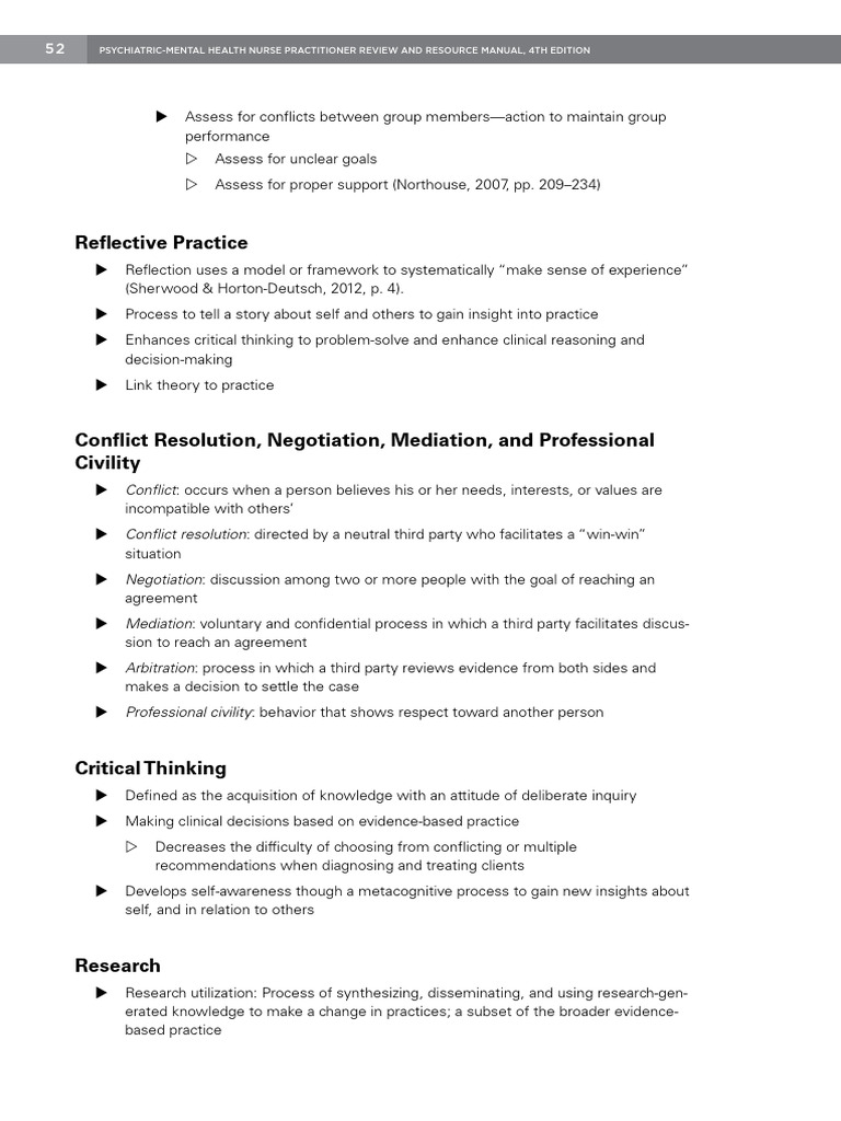 Reflective Practice: Conflict Conflict Resolution Negotiation Mediation Arbitration Professional ...