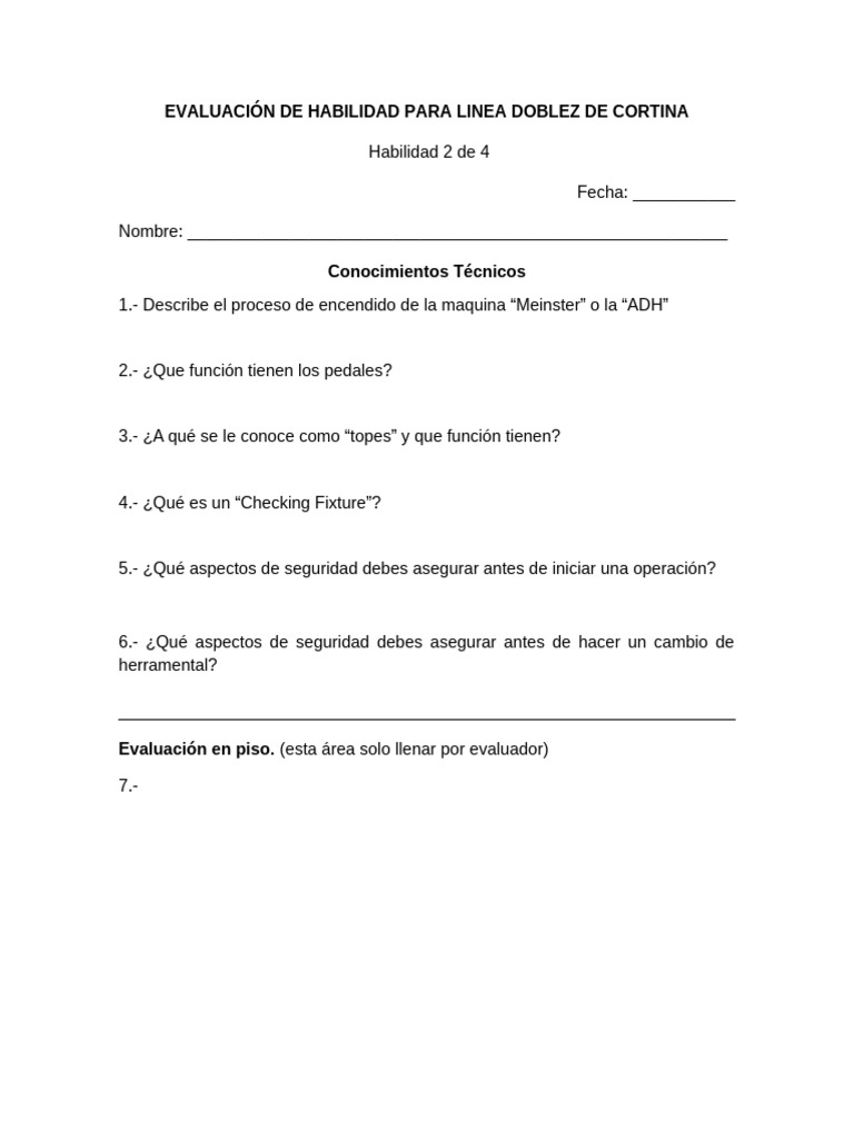 Doblez Cortina 2 de 4 | PDF