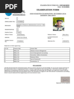 Exam Form __ VBU SEM 2 | PDF