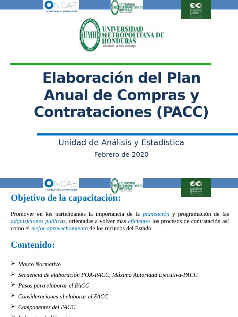 Tema 7. - Elaboracion Del Pacc | PDF | Presupuesto | Planificación