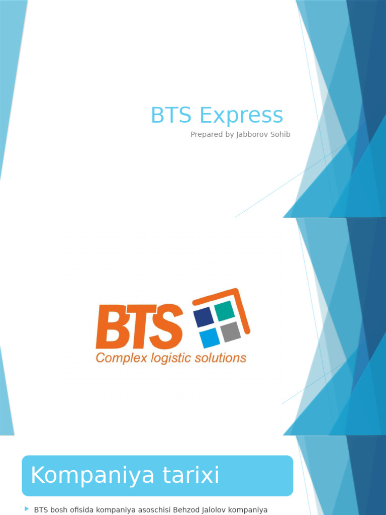 BTS Express | PDF