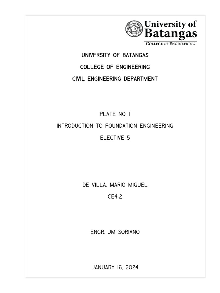 Introduction To Foundation Engineering - Elective 5 | PDF