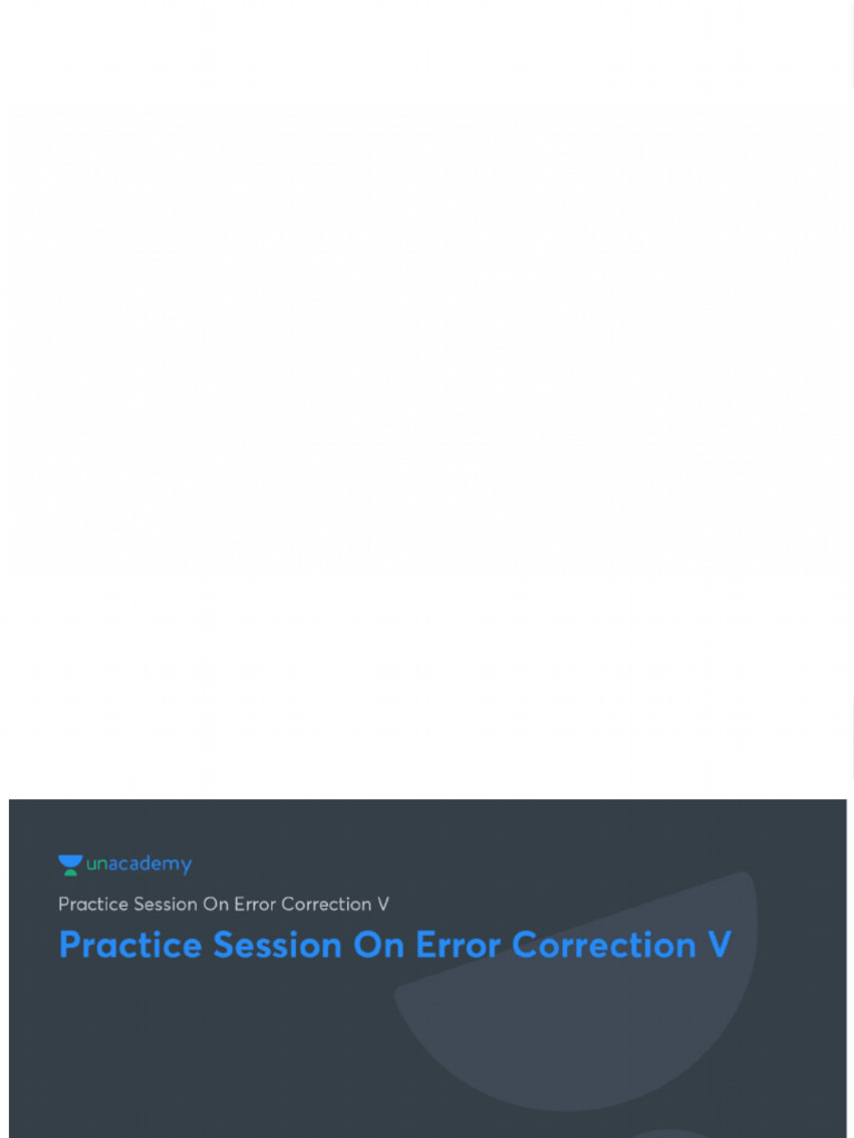 Practice_Session_On_Error_Correction_V_with_anno | PDF