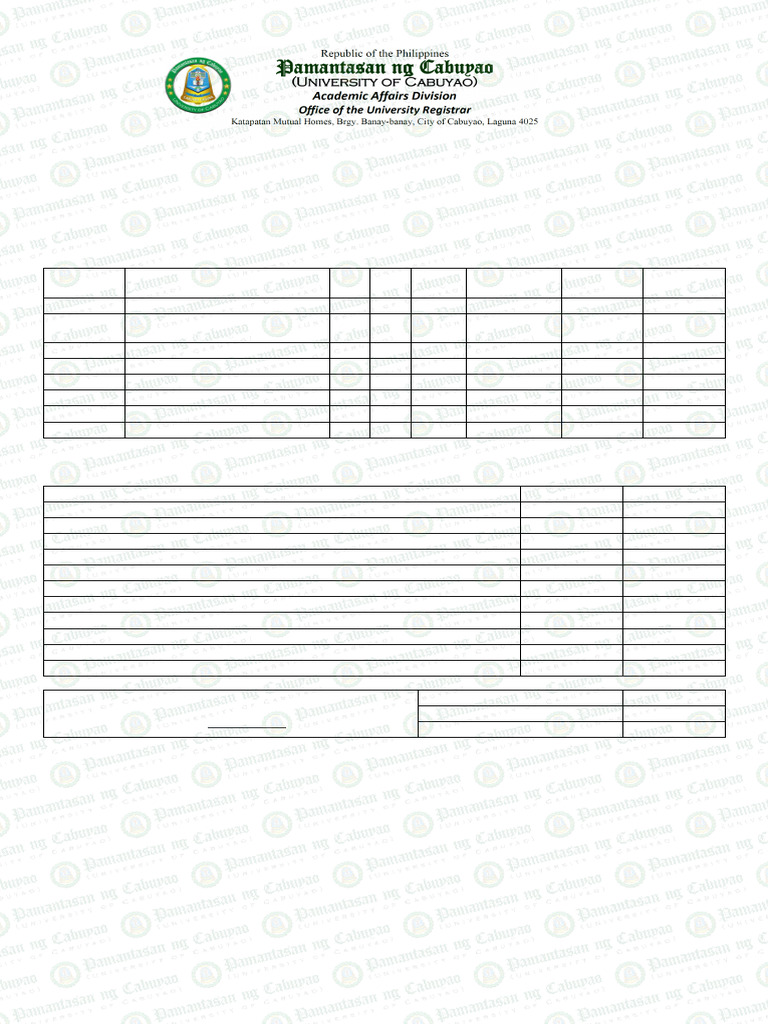 Registration Form - First Semester A.Y. 2024-2025 - 2300305 | PDF ...