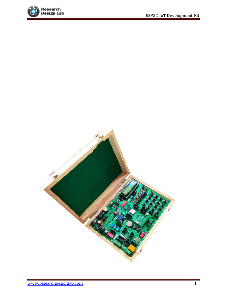 ESP32 User Manual - Merged | PDF | Arduino | Internet Of Things