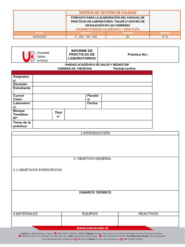 Formato de Practicas | PDF