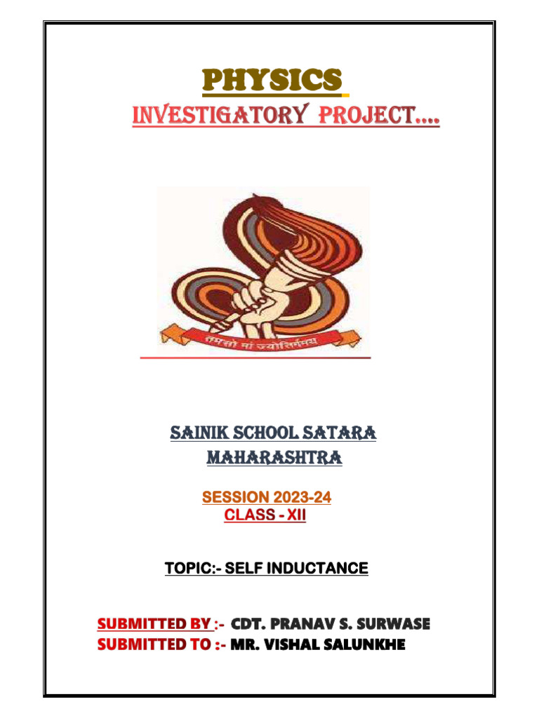 Physics Project Sss | PDF