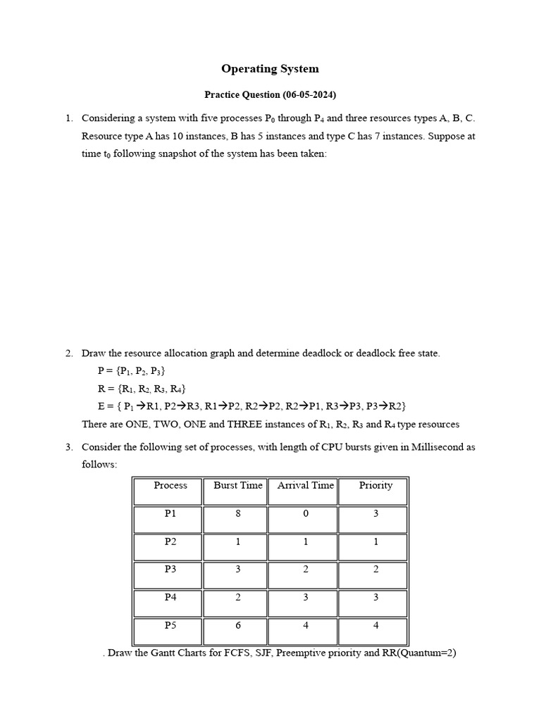 Practice Questions 06-5-2024 | PDF | Computing | Computer Data