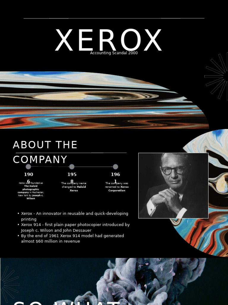 Xerox | PDF | Internal Control | Financial Services