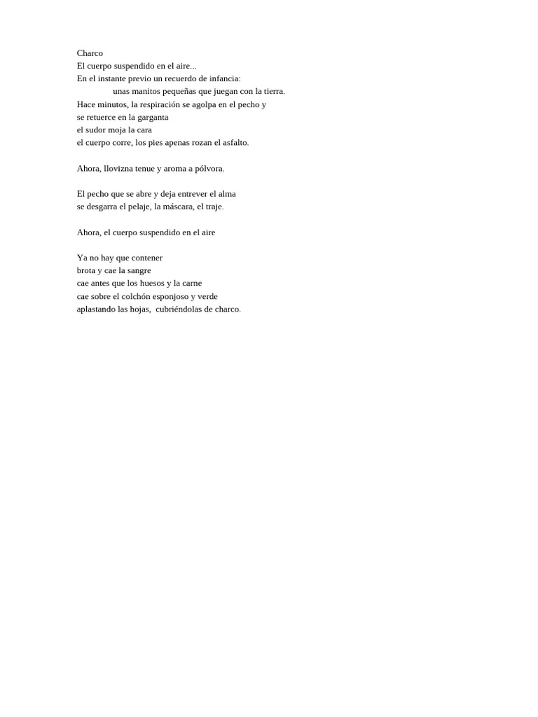 Poema sobre la muerte y el recuerdo | PDF