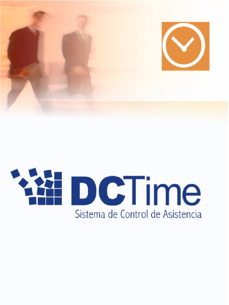 Manual DCTime | PDF | Ventana (informática) | Botón (Computación)