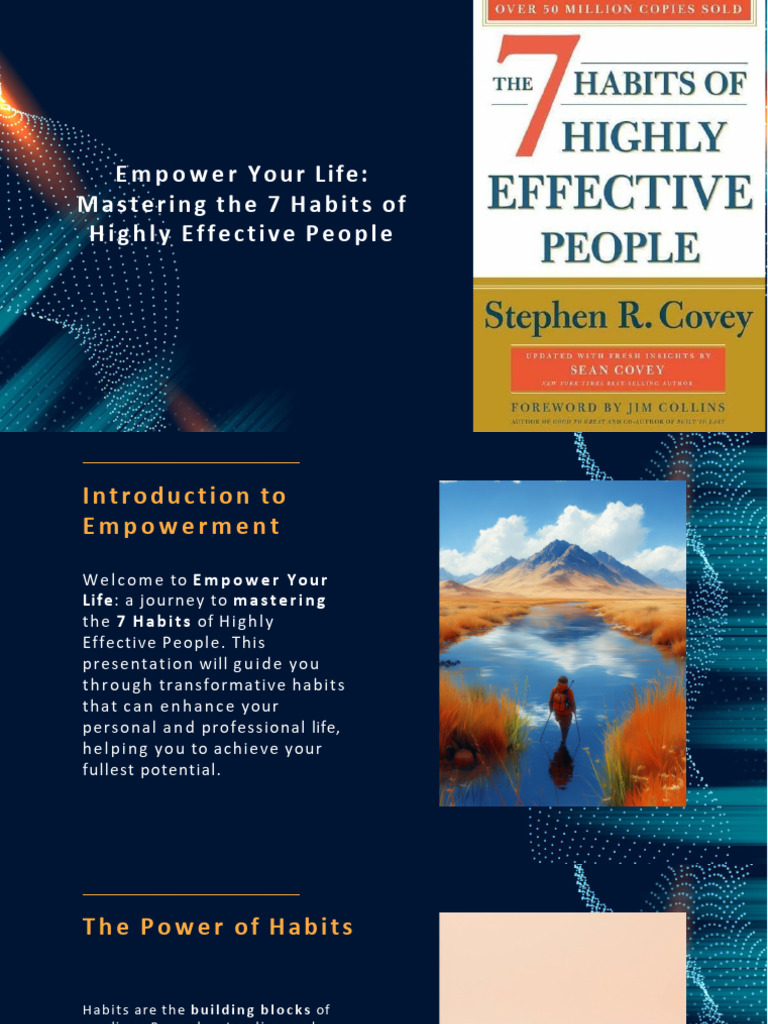 Book Review - Seven habits of Highly Effective People | PDF ...