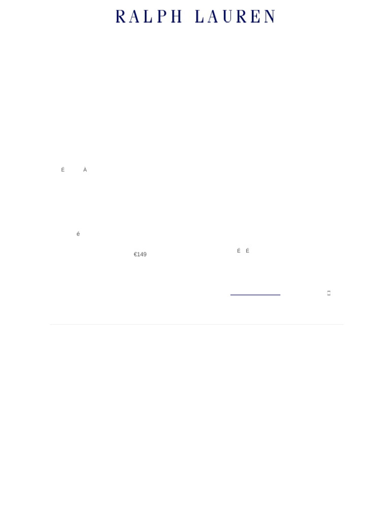 Facture Ralph Lauren - Commande Luca Nkoyi | PDF