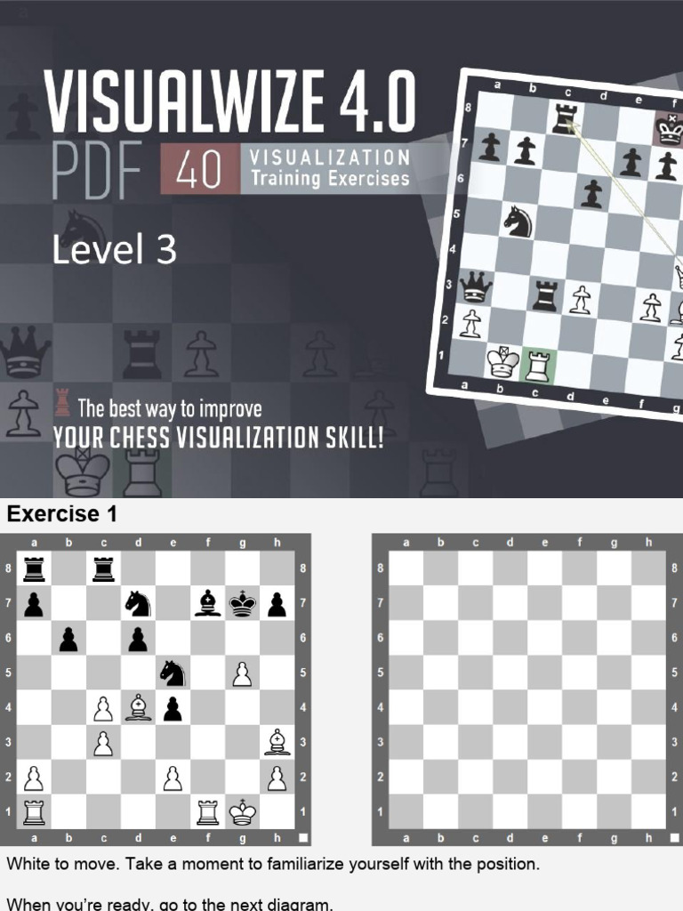 Chess Exercises for Visualizing Moves | PDF | Traditional Games ...