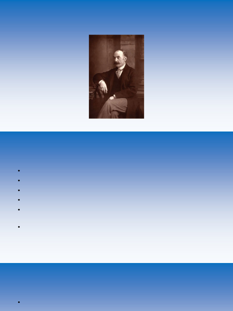 Thomas Hardy: Life and Notable Works | PDF