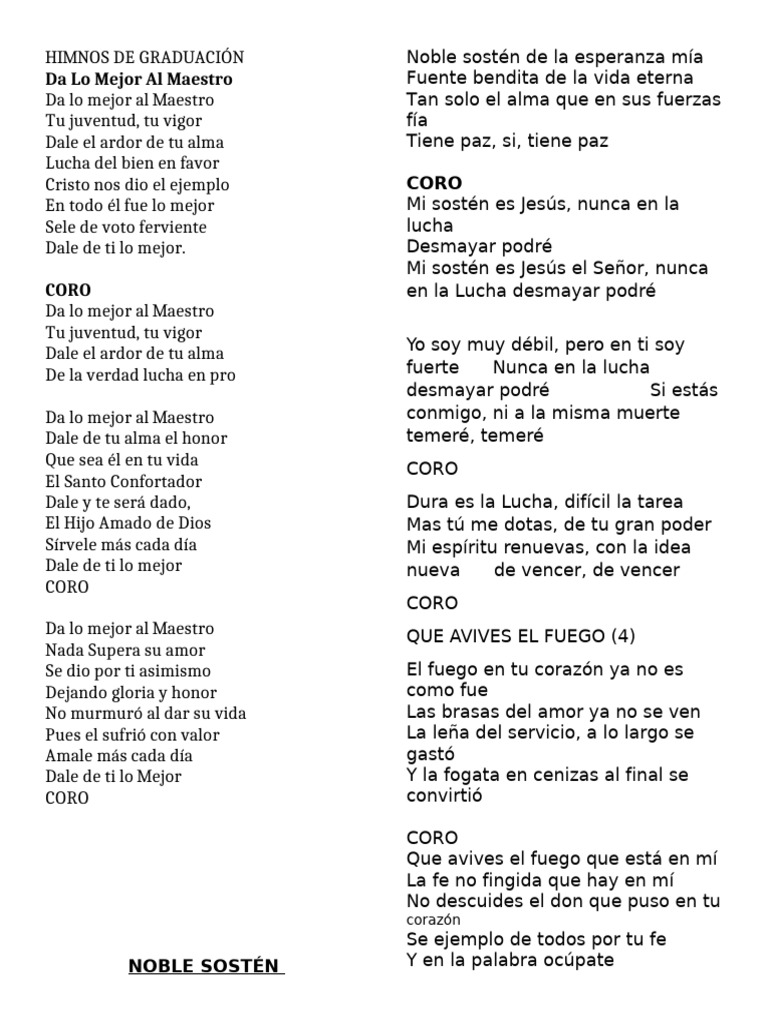 Himnos de Inspiración y Fe | PDF | Teología | Creencia y doctrina cristiana