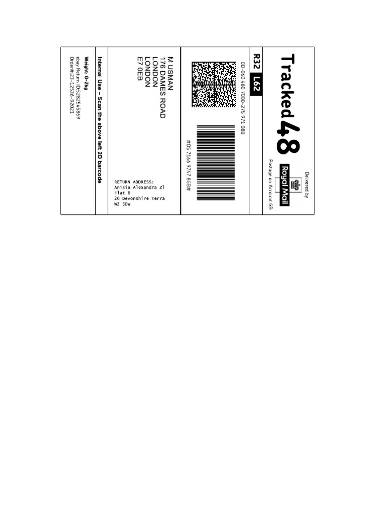 Return Label | PDF