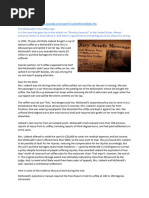 Liebeck v. McDonald's: Coffee Burns Case | PDF