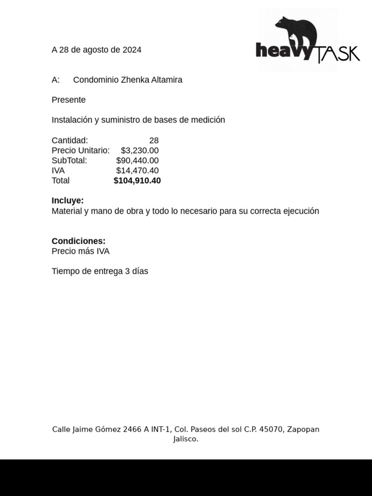 Condominio Zhenka Altanera | PDF