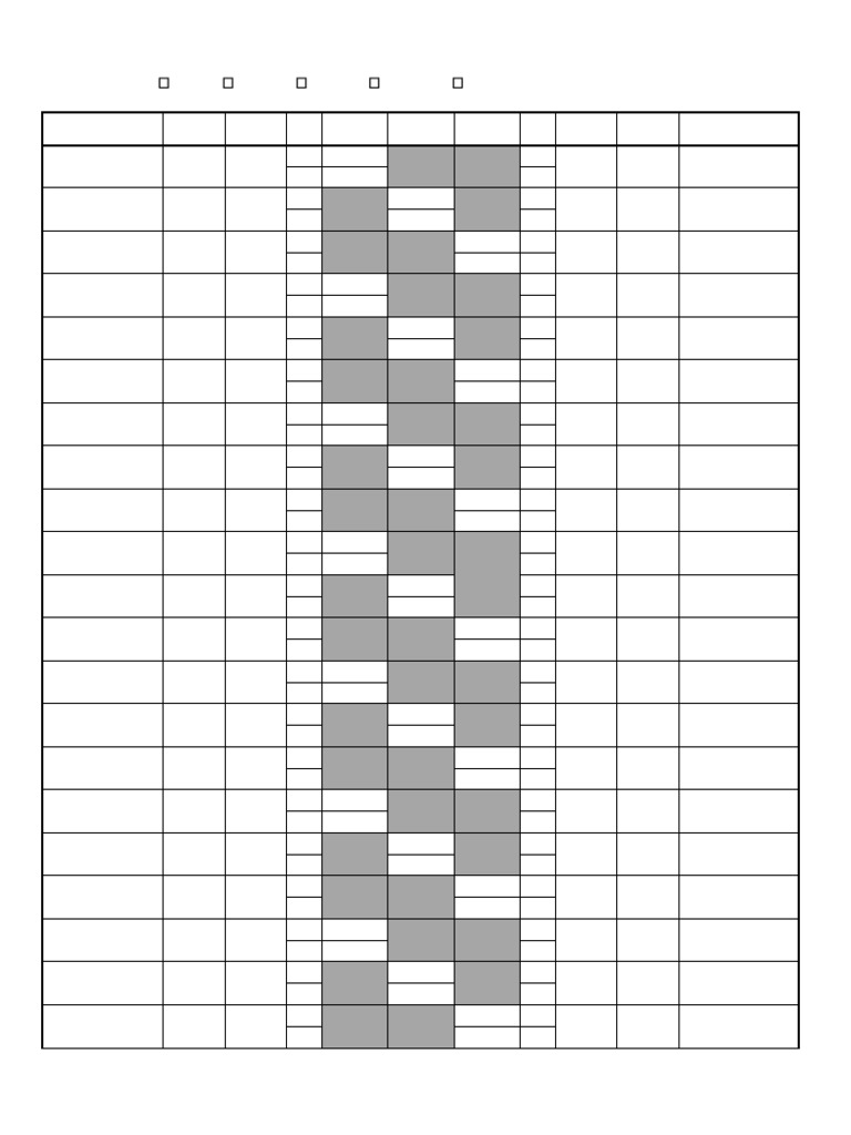 3-Phase Breaker Panel Layout Guide | PDF | Electrical Equipment ...