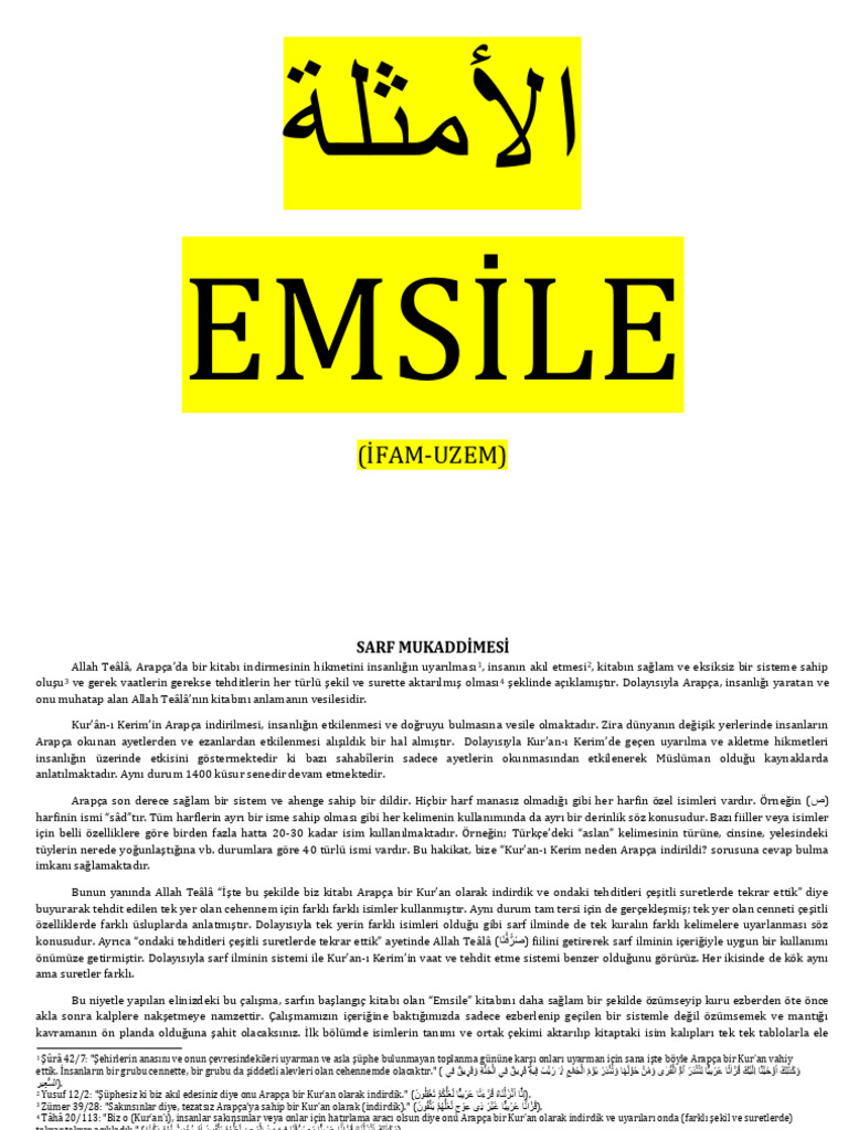 1-Emsile Notları | PDF