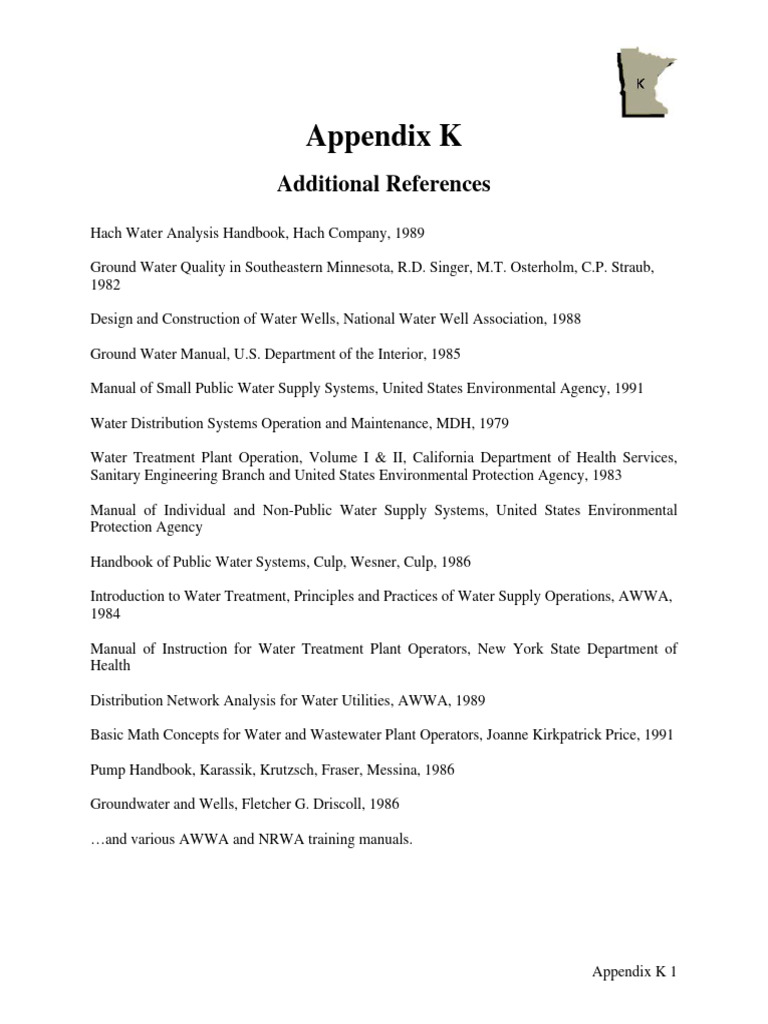 Appendix K | PDF