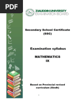 Ziauddin Examination Board | PDF
