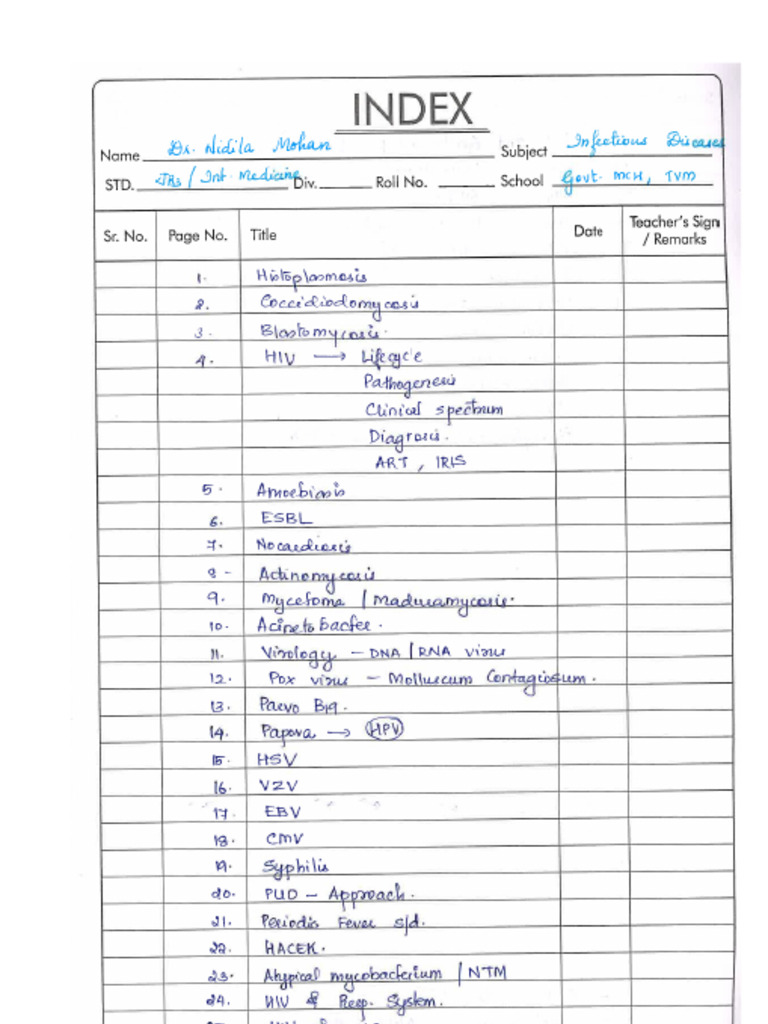 Infectious Disease | PDF