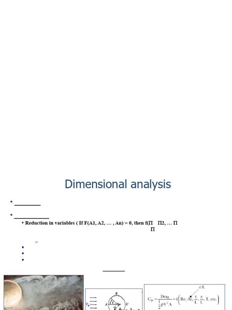 Lecture-Oct-2024-Dimensional-Analysis-1 | PDF | Mechanical Engineering | Applied Mathematics