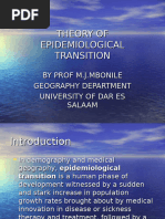 Epidemiological Transition Theory Omran | PDF
