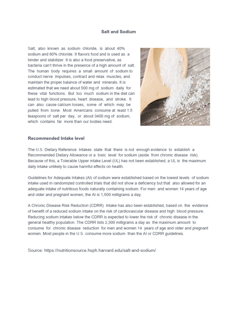 Salt and Sodium-Sample en To en 2024-12-28 12-13-11 | PDF