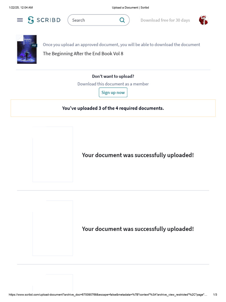 Upload A Document - Scribd | PDF | Scribd | Digital Technology