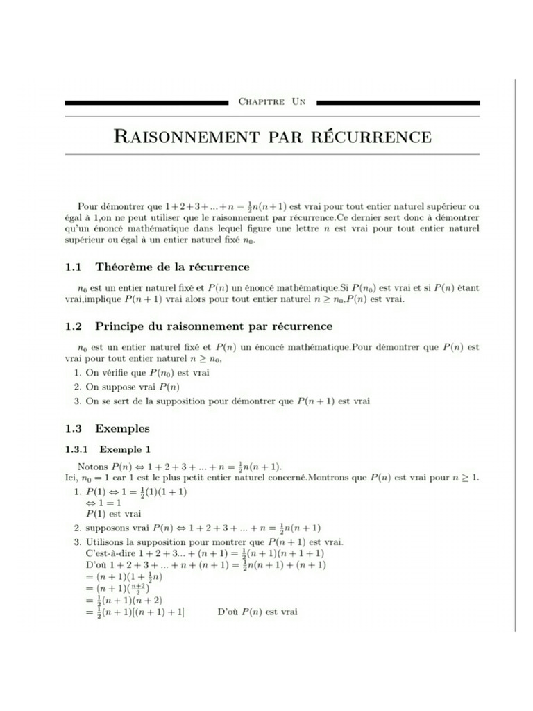 Leçon 1 | PDF