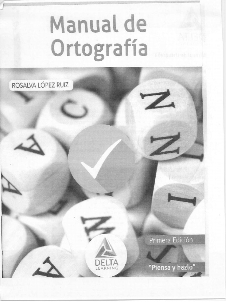 Lectura Cuadernillo Manual de Ortografia | PDF