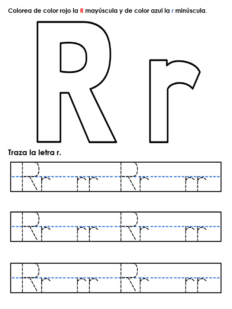 ACTIVIDADES LETRA R Pronaless | PDF